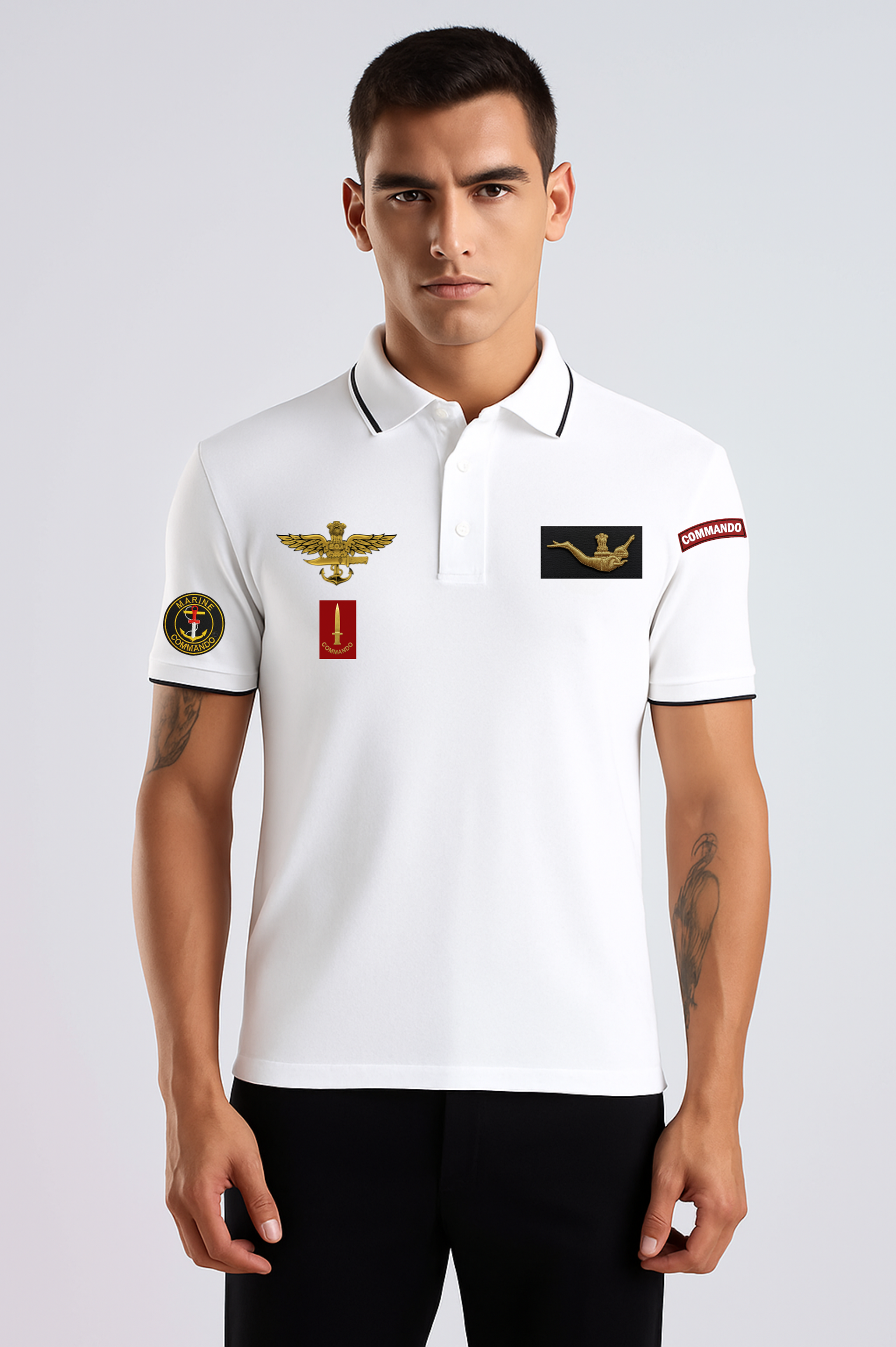 MARCOS Commando Elite Polo – Special Forces Edition – Attire Dot