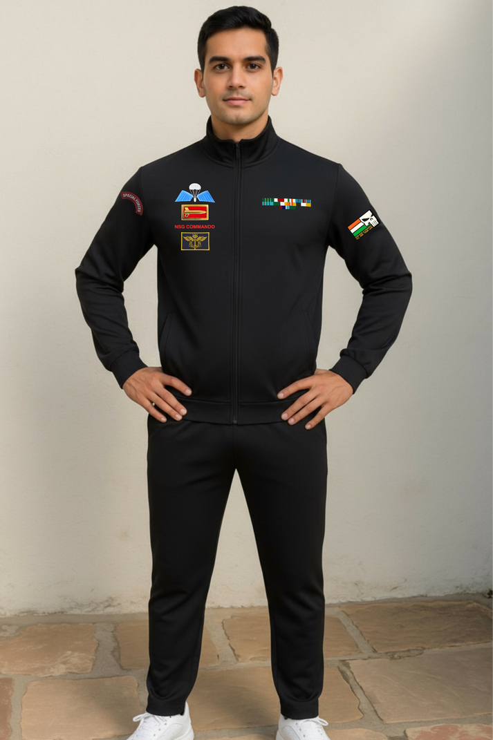 NSG COMMANDO Tracksuit – Black Cat Elite Series – Attire Dot